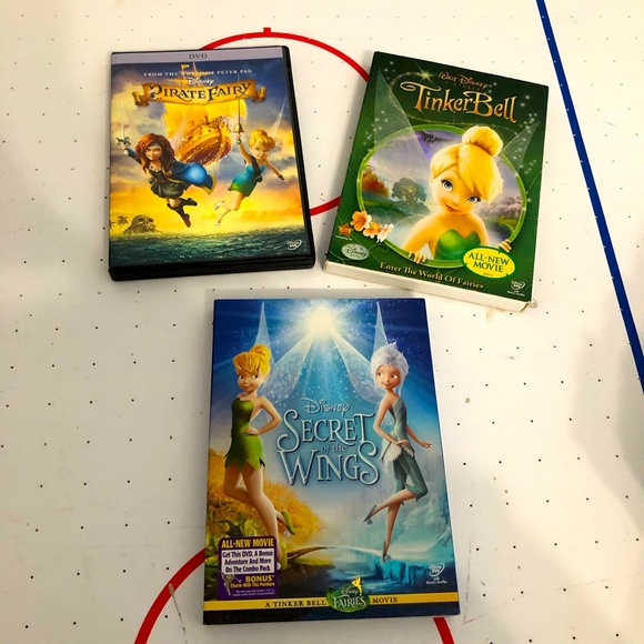 Disney | Media | Tinker Bell Dvd Bundle | Poshmark